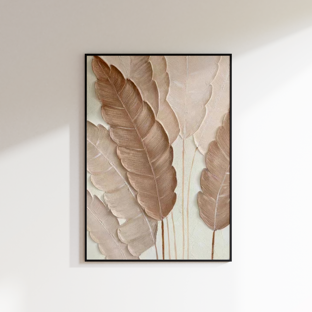 Scandinavian Oil Painting – Cosy Home Space